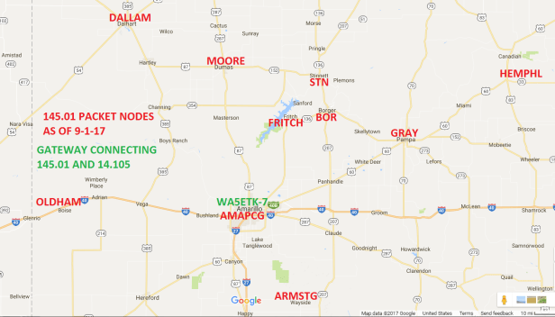 Local / Area Repeaters – Panhandle Amateur Radio Club